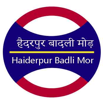 Haiderpur Badli Mor Metro Station Route Map - Delhi Metro - YoMetro