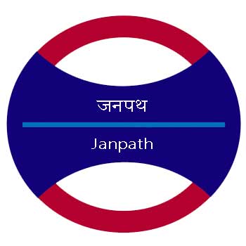 Janpath Metro Station Route Map - Delhi Metro - YoMetro