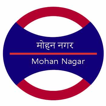 Mohan Nagar Metro Station Route Map - Delhi Metro - YoMetro