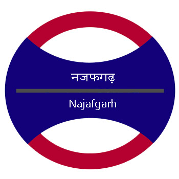Najafgarh Metro Station Route Map - Delhi Metro - YoMetro