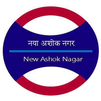 New Ashok Nagar Metro Station Route Map - Delhi Metro - YoMetro
