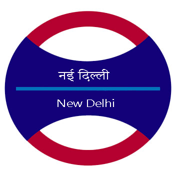 New Delhi Metro Station Route Map - Delhi Metro - YoMetro