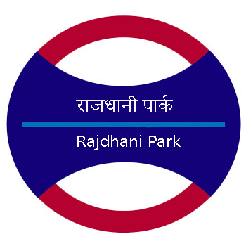 Rajdhani Park Metro Station Route Map - Delhi Metro - YoMetro