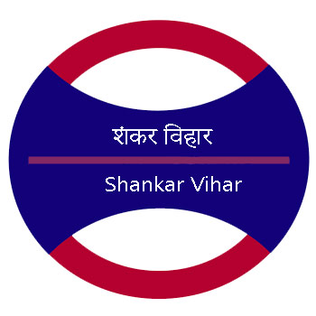 Shankar Vihar Metro Station Route Map - Delhi Metro - YoMetro