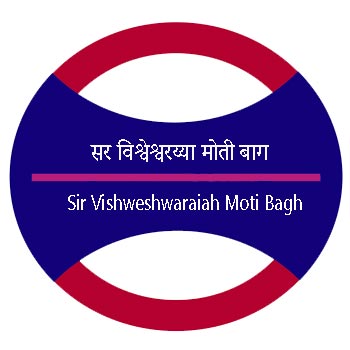 Sir Vishweshwaraiah Moti Bagh Metro Station Route Map - Delhi Metro ...